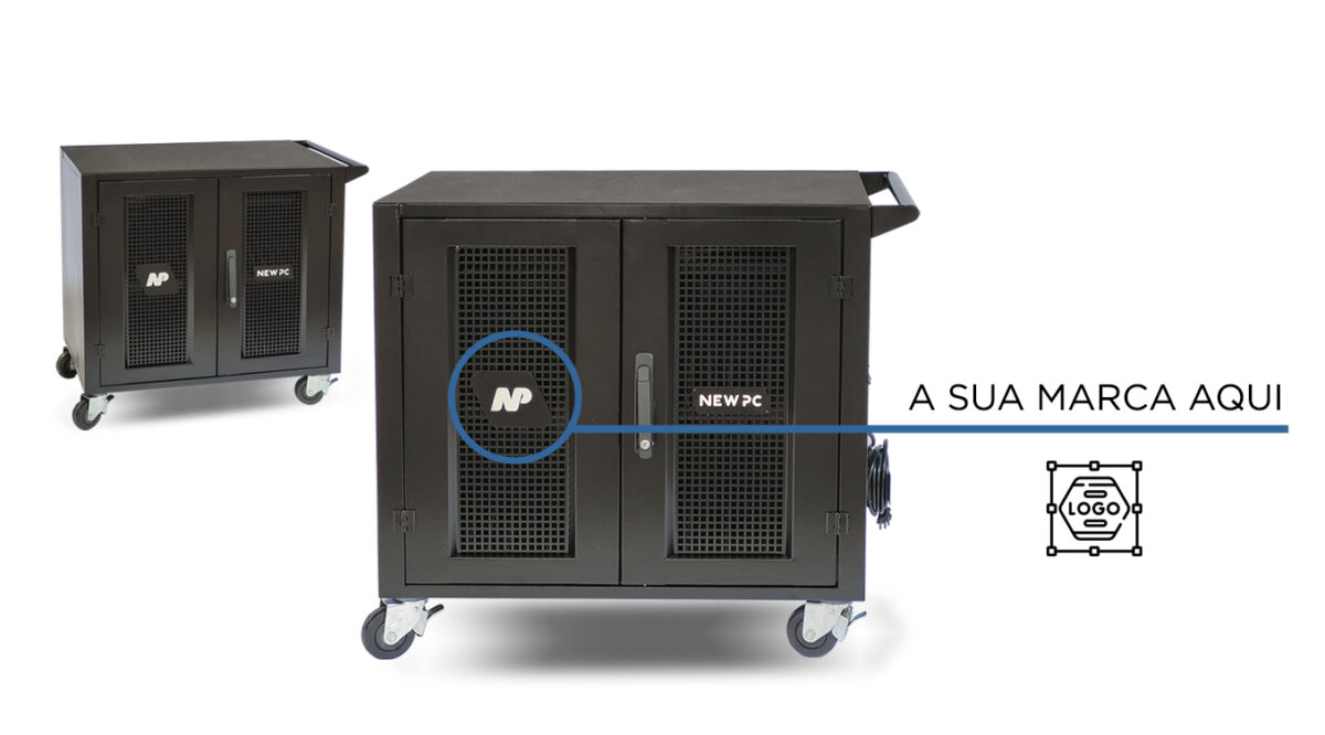 Veja como funciona a personalização de Gabinetes de Recarga - Racktron